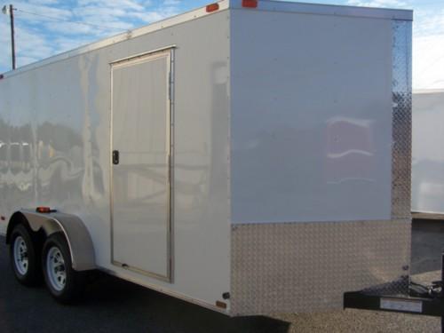 7' x 18' V Nose Tandem Axle Diamond Cargo Trailer in Pearson, GA ...