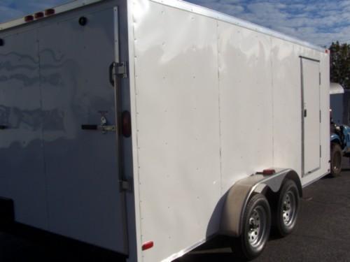 7' x 18' V Nose Tandem Axle Diamond Cargo Trailer in Pearson, GA ...