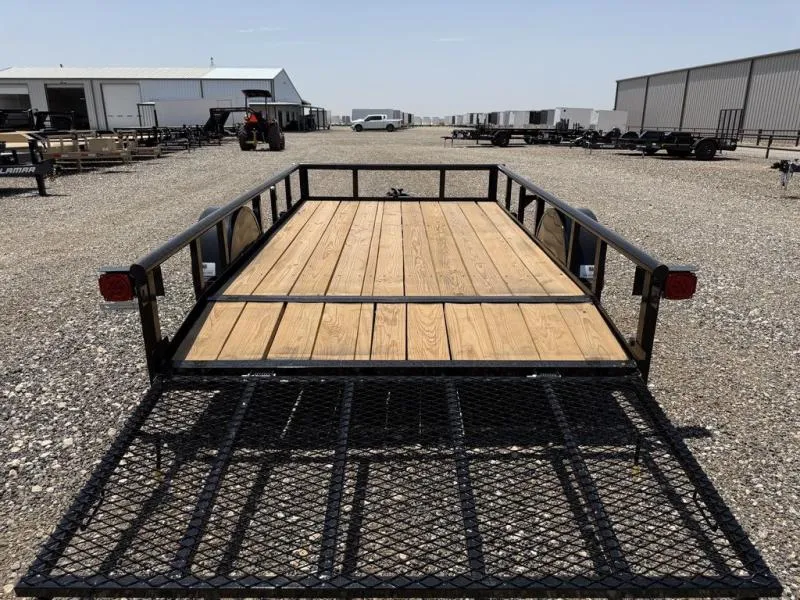 Buck Dandy 77X12 Utility - 5.2K Axle - Pipe Rails - Tube Gate in ...