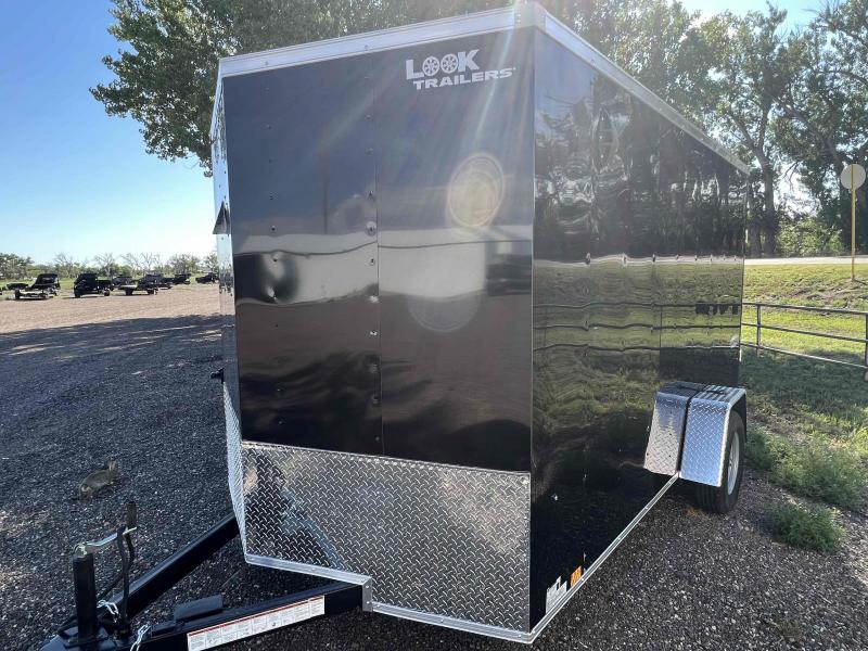 2023 Look Trailers Element Cargo Flat Cargo / Enclosed Trailer in Brush ...