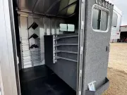 2026 Platinum Coach 5 Horse Stock Combo Trailer w/Swing Out Saddle Rack ...